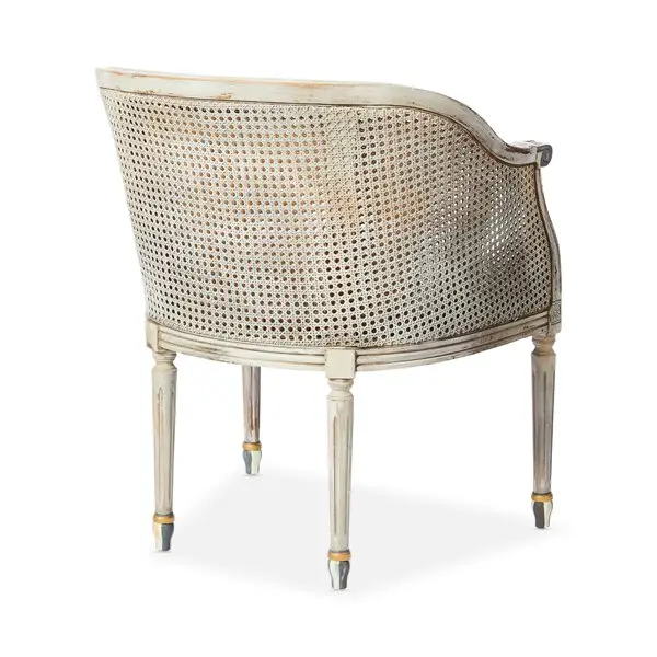 MACKENZIE-CHILDS Sterling Check Perfetto Accent Chair