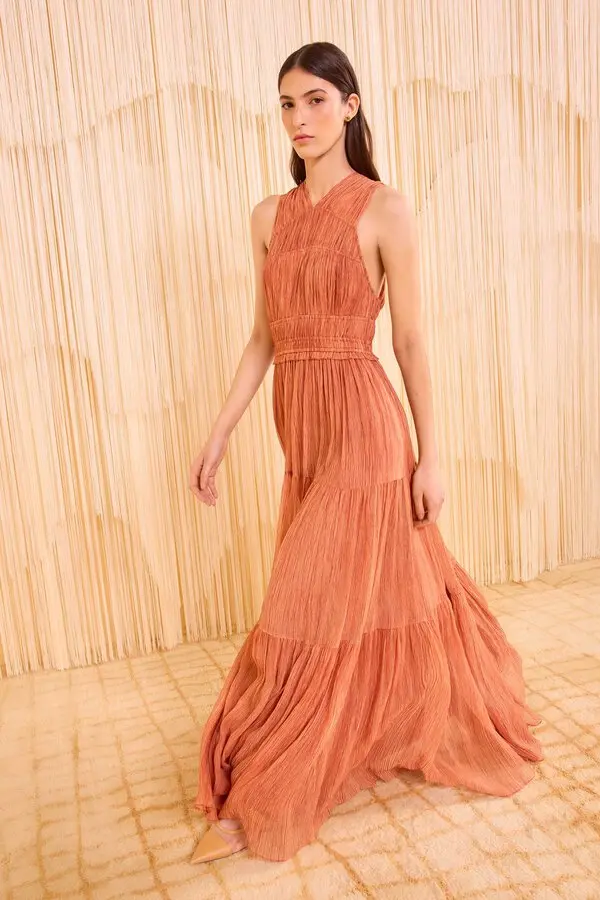 Ulla Johnson Freesia Gown - Saffron