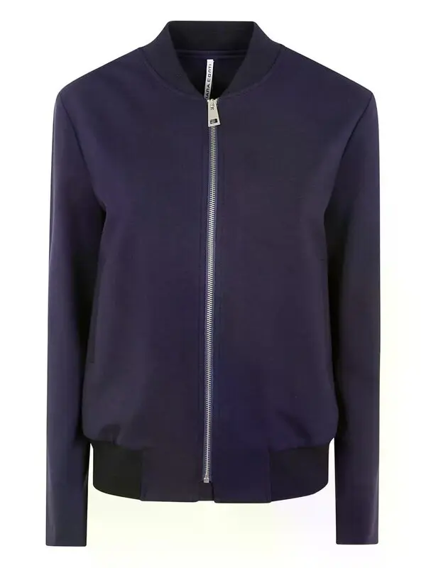 Liviana Conti Jersey Zip-up Sweatshirt