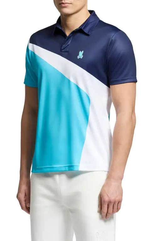 Psycho Bunny Ray Colorblock Sport Polo