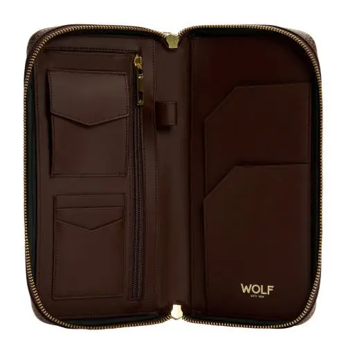 Wolf Signature Travel Case - Brown