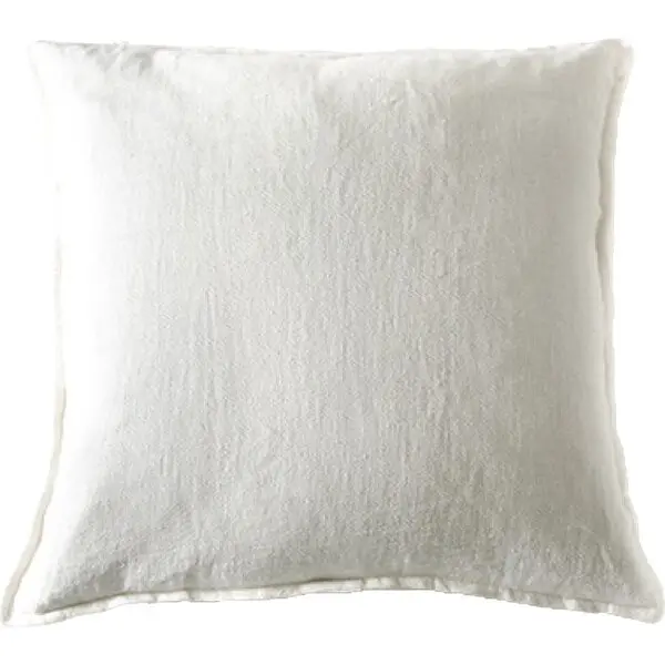 POM POM AT HOME Montauk Linen Euro Pillow Sham - Cream