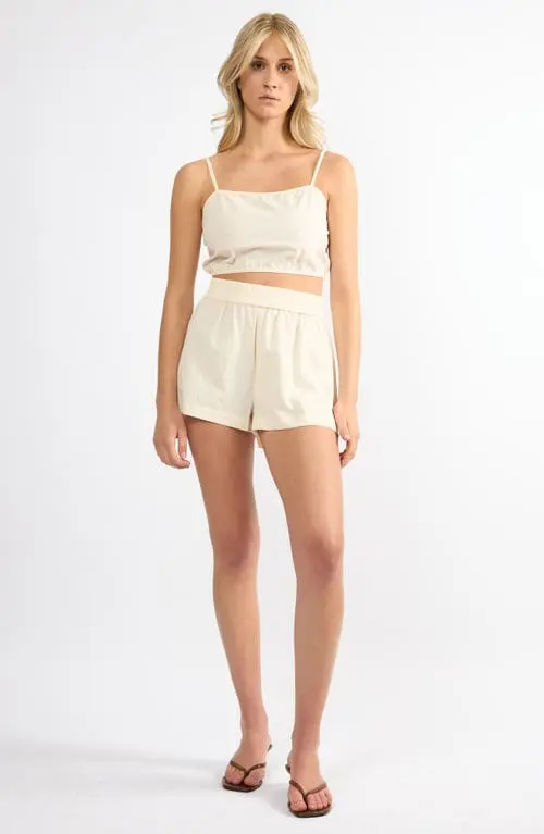 VIENS AVEC MOI The Everyday Shorts - Cream