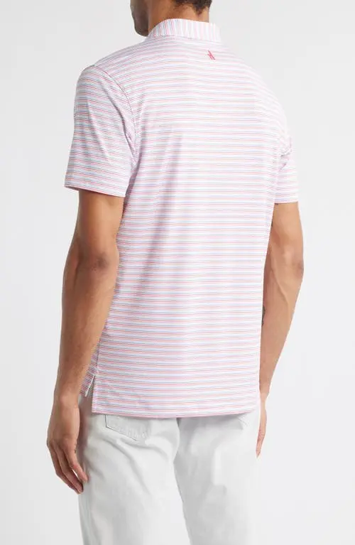 Johnnie-o Kamdon Stripe Prep-formance Golf Polo