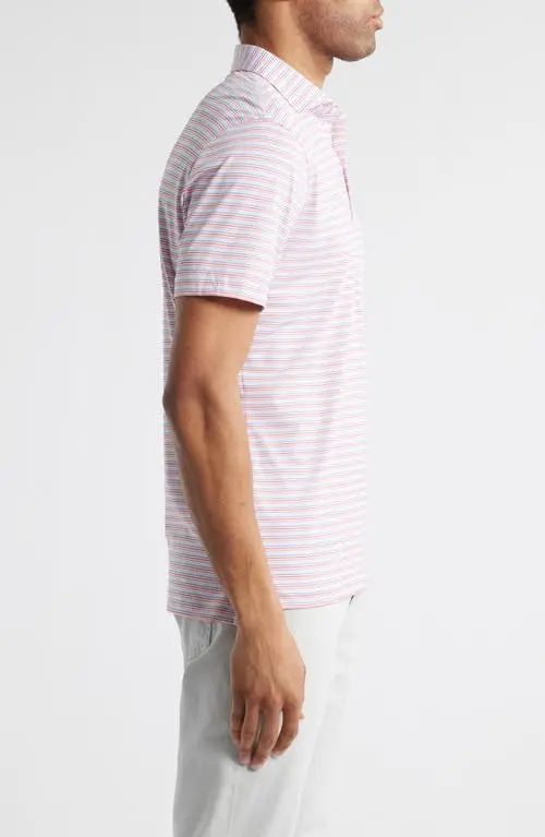 Johnnie-o Kamdon Stripe Prep-formance Golf Polo