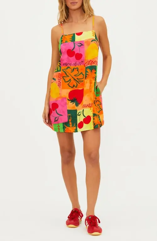 Beach Riot Tayla Cover-up Minidress - Fruit Mar