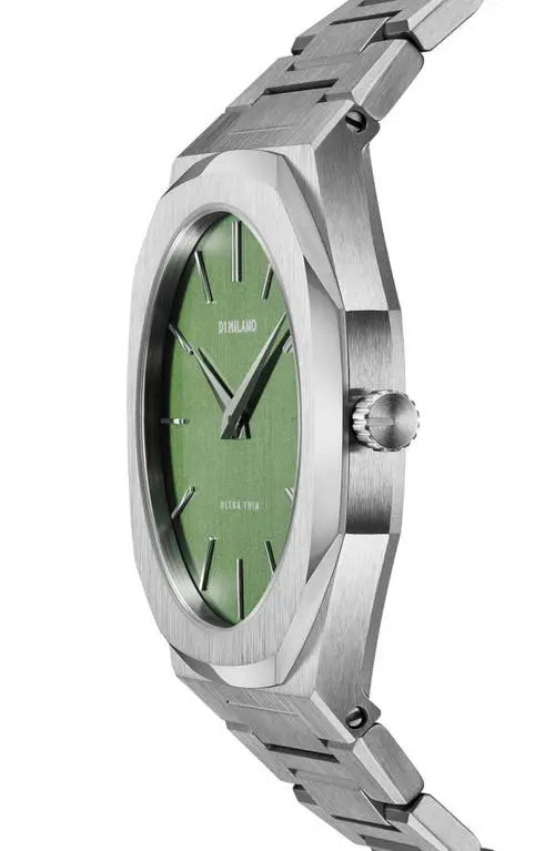 D1 MILANO Ultra Thin Bracelet Watch - Green