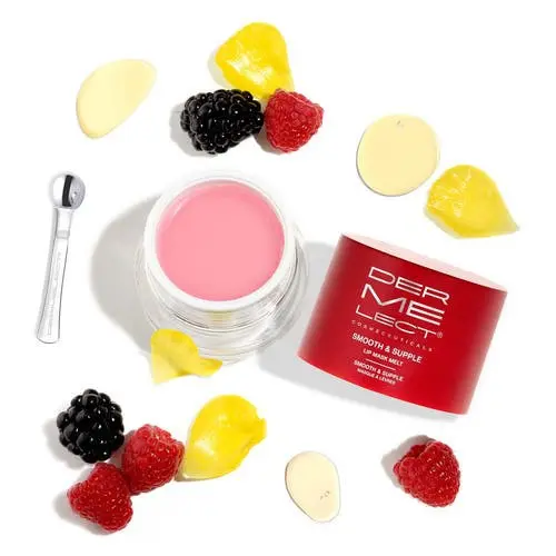 DERMELECT Smooth & Supple Lip Mask Melt - Rose