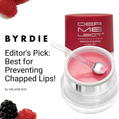 DERMELECT Smooth & Supple Lip Mask Melt - Rose