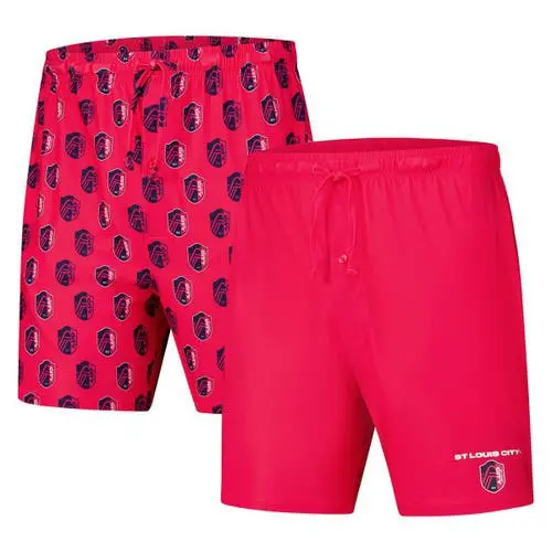 CONCEPTS SPORT St. Louis City Sc Record 2-pack Short Set