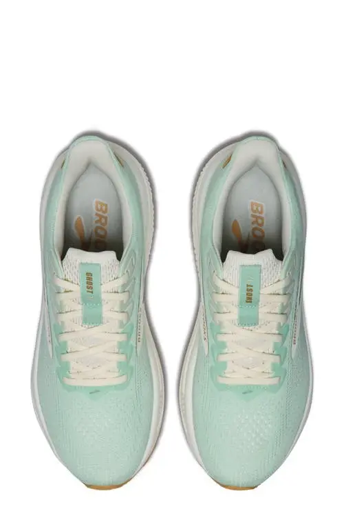 Brooks Ghost 17 Running Shoe - Honeydew/coconut/taffy