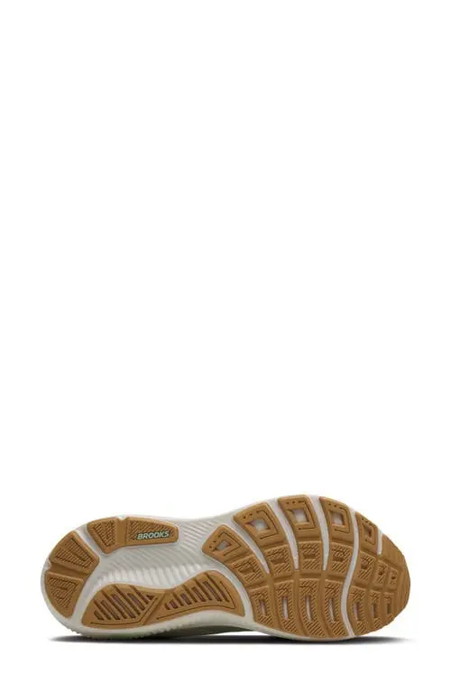 Brooks Ghost 17 Running Shoe - Honeydew/coconut/taffy