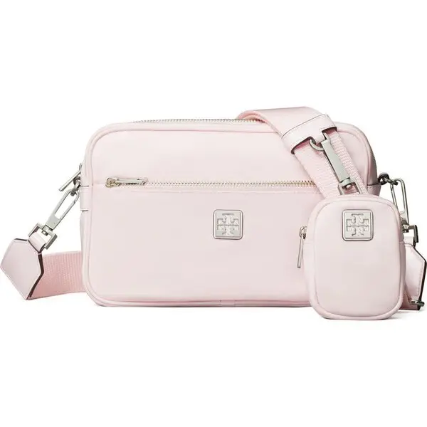 Tory Burch Virginia Nylon Shoulder Bag - Pink