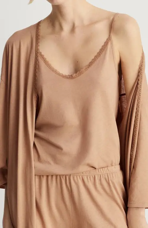 Mango Cotton Blend Robe