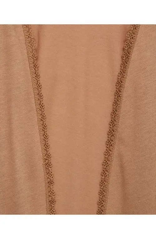 Mango Cotton Blend Robe