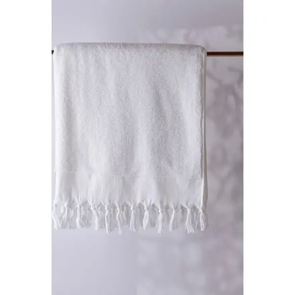 LOOM.IST Plain Terry Bath Towel - White
