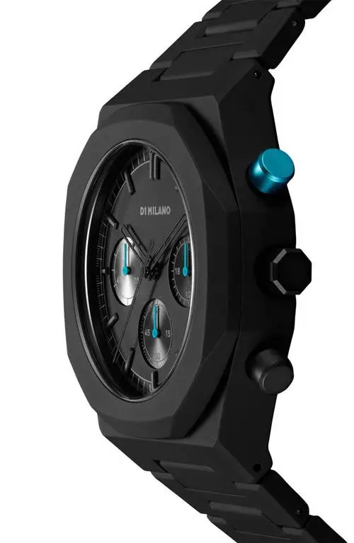 D1 MILANO Polychrono Bracelet Watch - Black