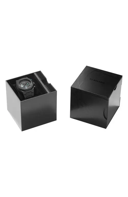 D1 MILANO Polychrono Bracelet Watch - Black