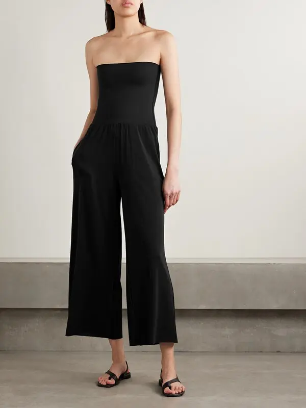 ERES Les Essentiels Dao Convertible Stretch-jersey Jumpsuit - Black