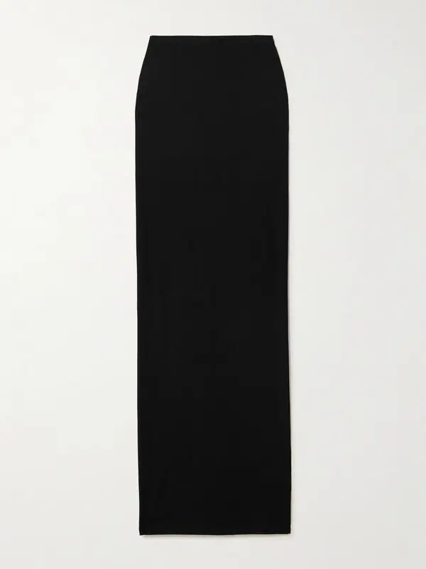 Eterne Stretch-jersey Maxi Skirt