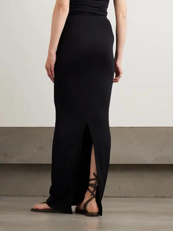 Eterne Stretch-jersey Maxi Skirt