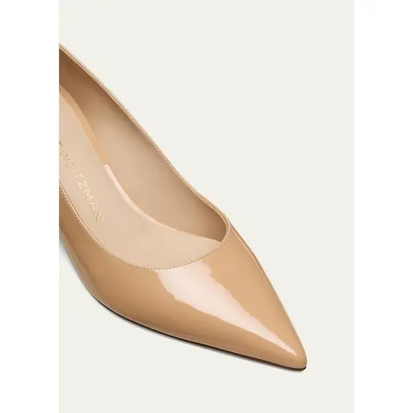 STUART WEITZMAN Power Block-heel Pumps - Adobe