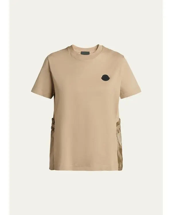 Moncler Cotton T-shirt - Black