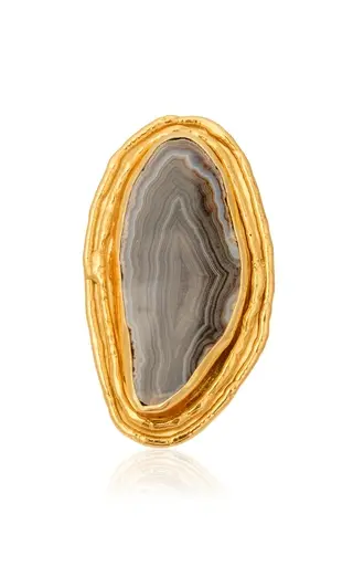 Sylvia Toledano 22kt Yellow Gold Plated Dakota Ring
