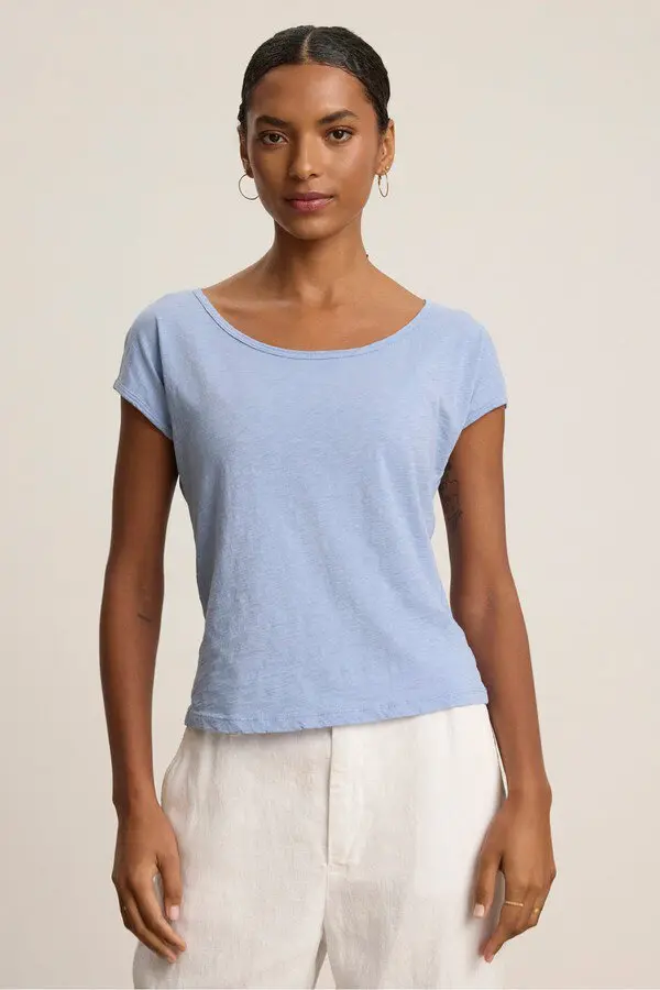 Velvet By Graham & Spencer Vivienne Tee - Neutral