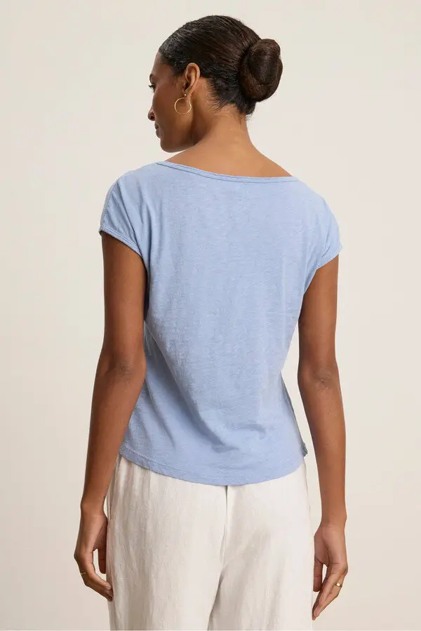 Velvet By Graham & Spencer Vivienne Tee - Neutral