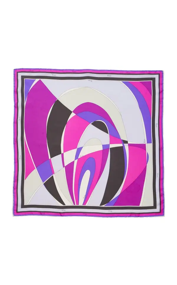 NINA GABBANA VINTAGE Pre-loved Pucci Silk Scarf - Multi