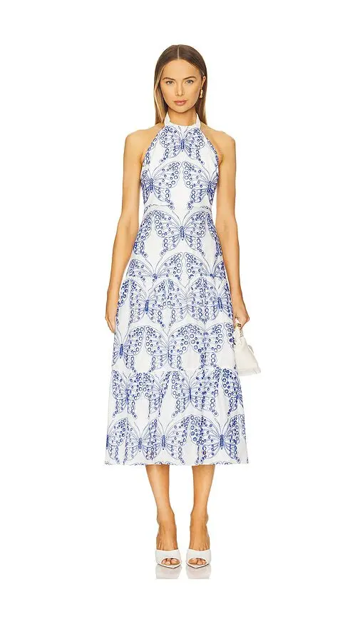 milly hayden halter dress MILLY