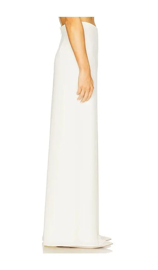 Alexis Verio Wide Leg Crepe Pants - Ivory