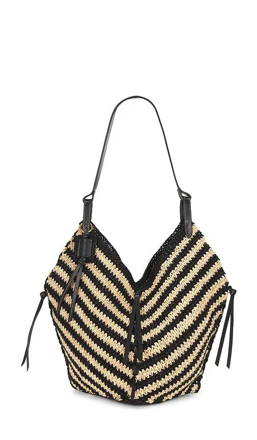 Isabel Marant Tampa Shoulder Bag - Black & Natural