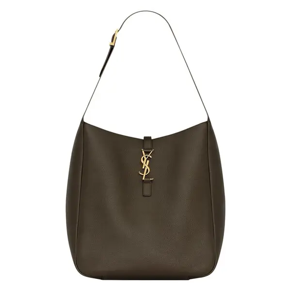 Saint Laurent Le 5 À 7 Supple Large Bag - Brown