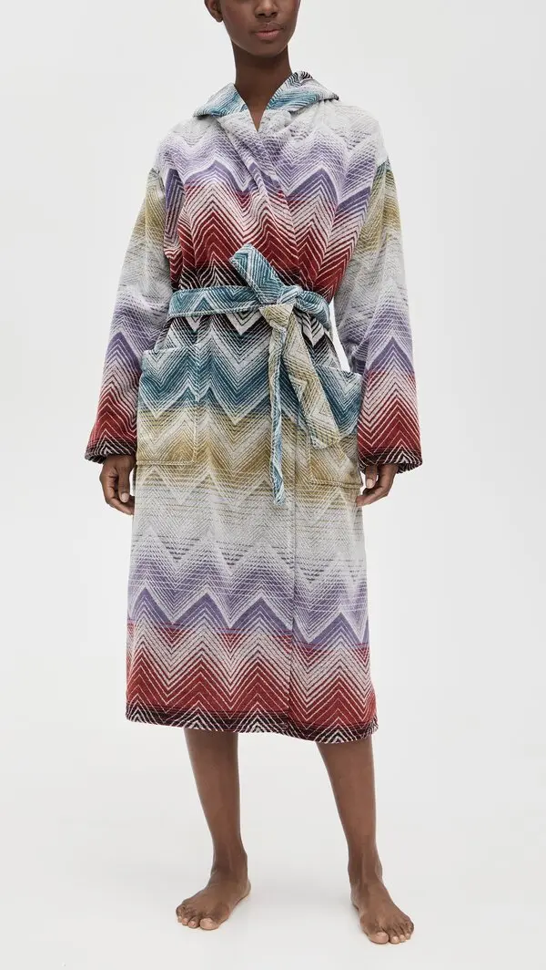 Missoni Marea Hooded Bathrobe