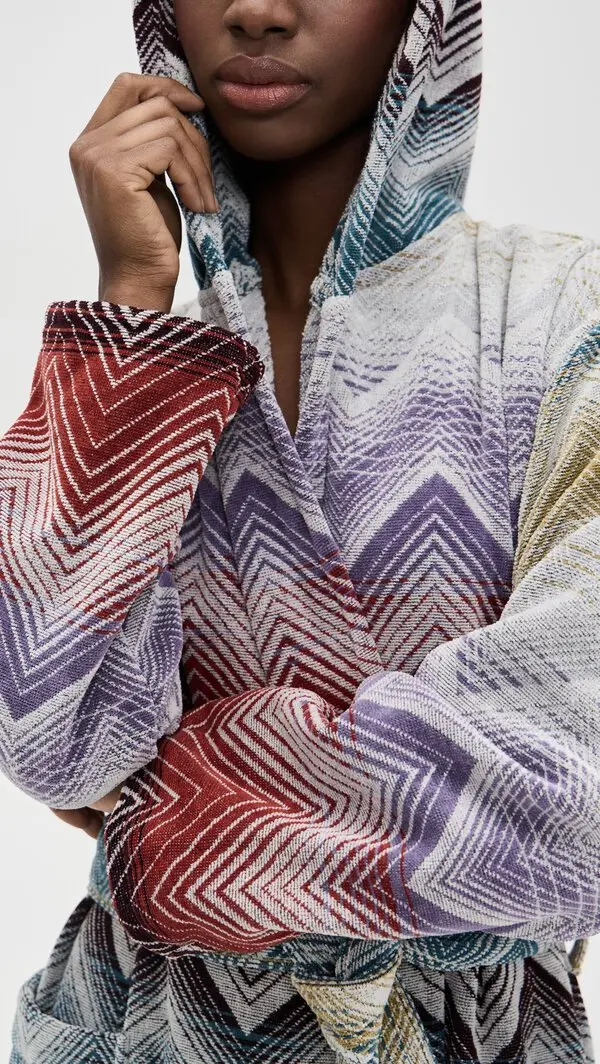 Missoni Marea Hooded Bathrobe
