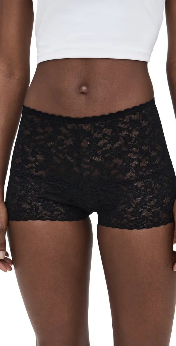 Hanky Panky Retro Hot Pants - Black