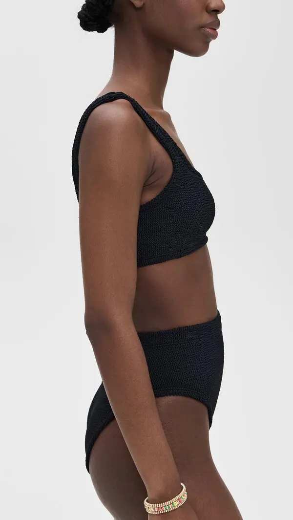 Hunza G Xandra Bikini Top - Black