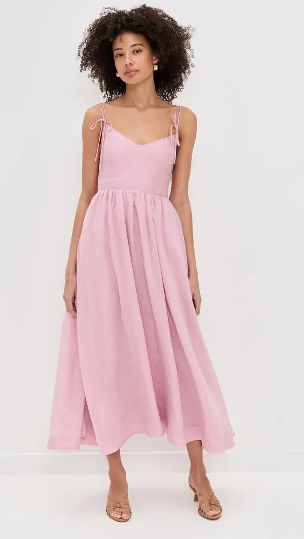 EN SAISON Bree Midi Dress - Blush