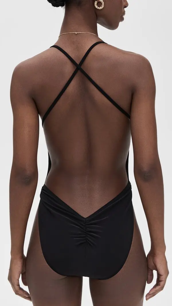 Norma Kamali Butterfly Mio One-piece