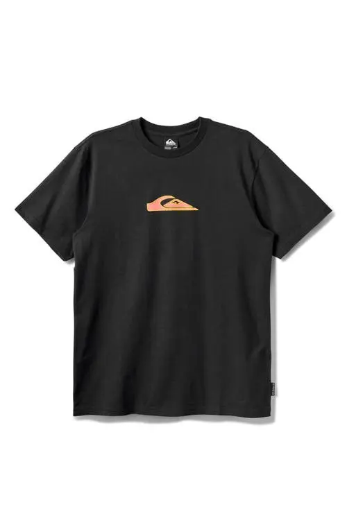 Quiksilver Oval Torch Moe Graphic T-shirt - Black
