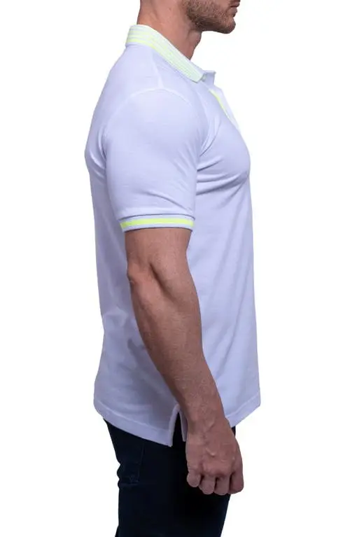 MACEOO Tiplogo22 Piqué Polo - White