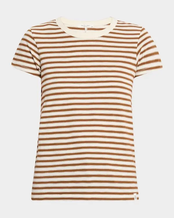 Rag & Bone The Striped Baby Tee - Wrbrm