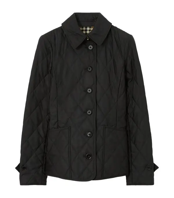 Burberry Quilted Thermoregulated Jacket - Black