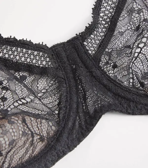 Simone Perele Spacer Plunge Comète Bra - Black