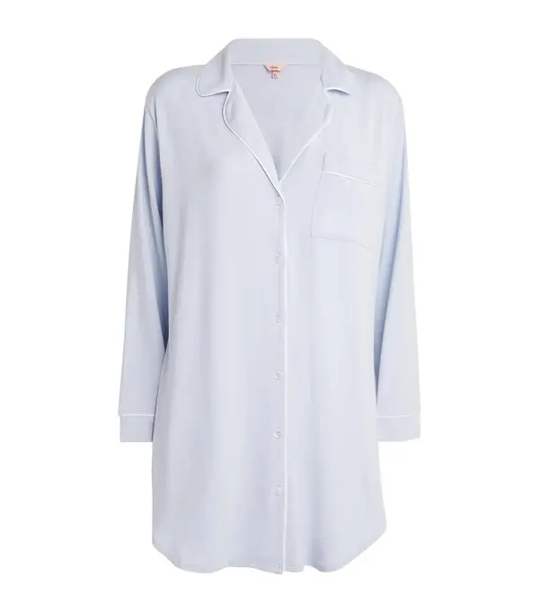 Eberjey Gisele Sleep Shirt - Blue
