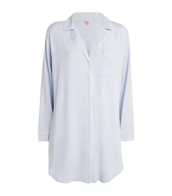 Eberjey Gisele Sleep Shirt - Blue