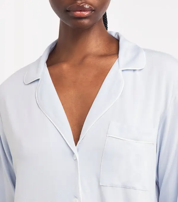 Eberjey Gisele Sleep Shirt - Blue