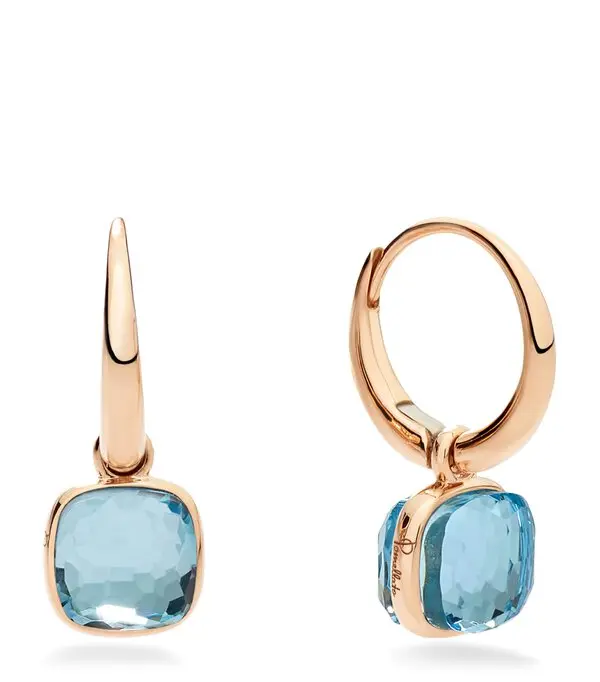 Pomellato Nudo Topaz Earrings - Rose Gold